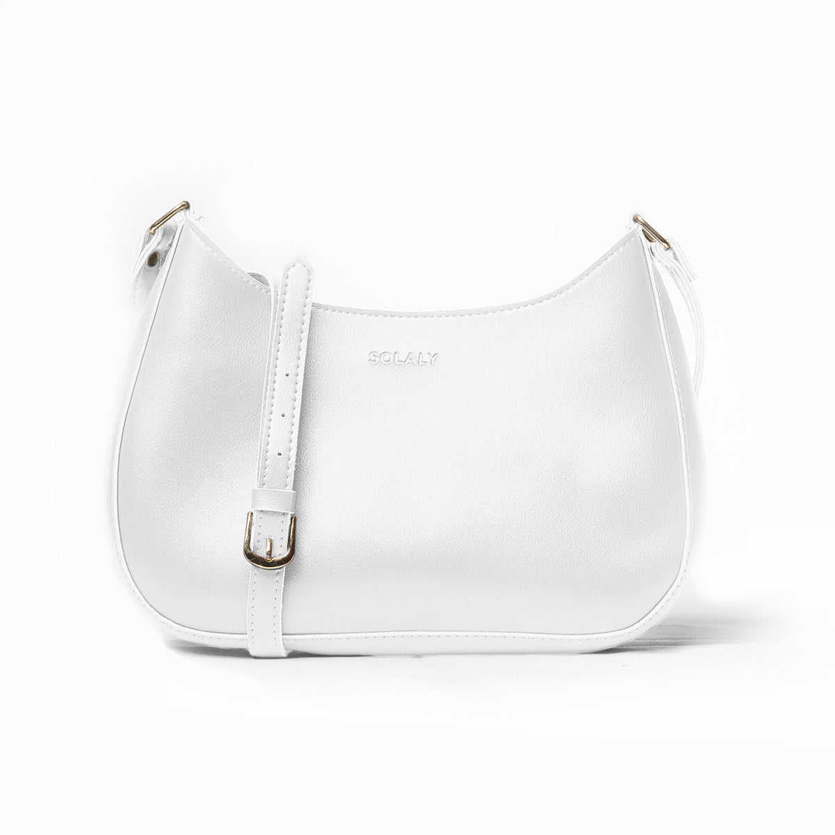 Shoulder Bag - White | Solaly